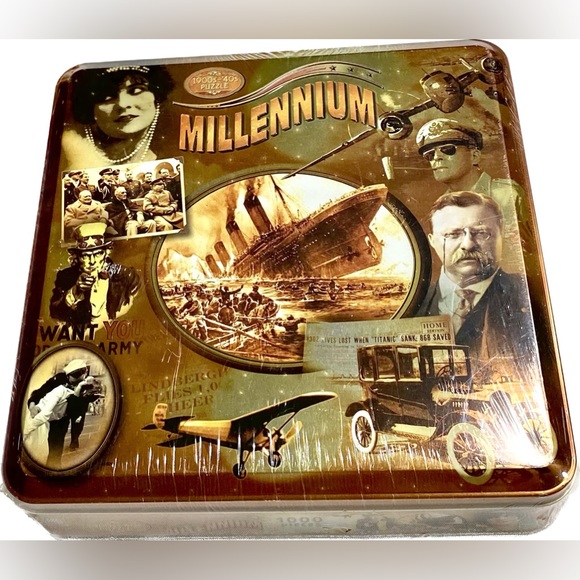 1999 Hasbro | Games | Vintage 999 Hasbro 190s40s Millennium Puzzle 1000 ...